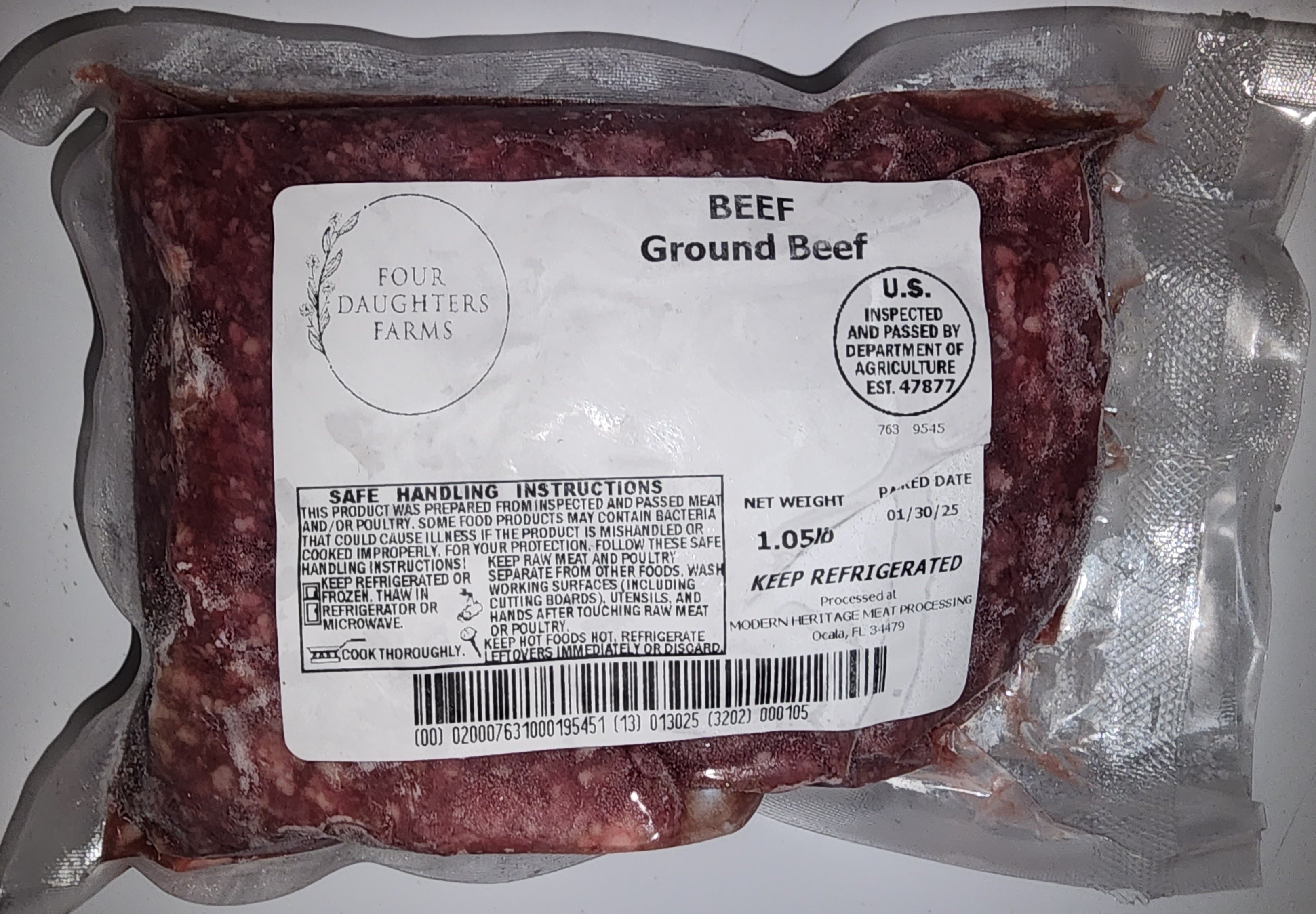 Gound Beef – Four Daughters Farms